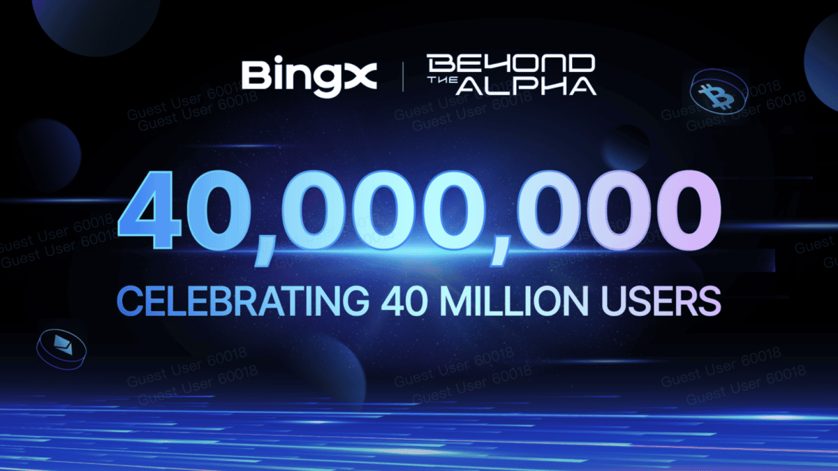 BingX celebrates reaching 40m users in 2025 with Beyond the Alpha ...