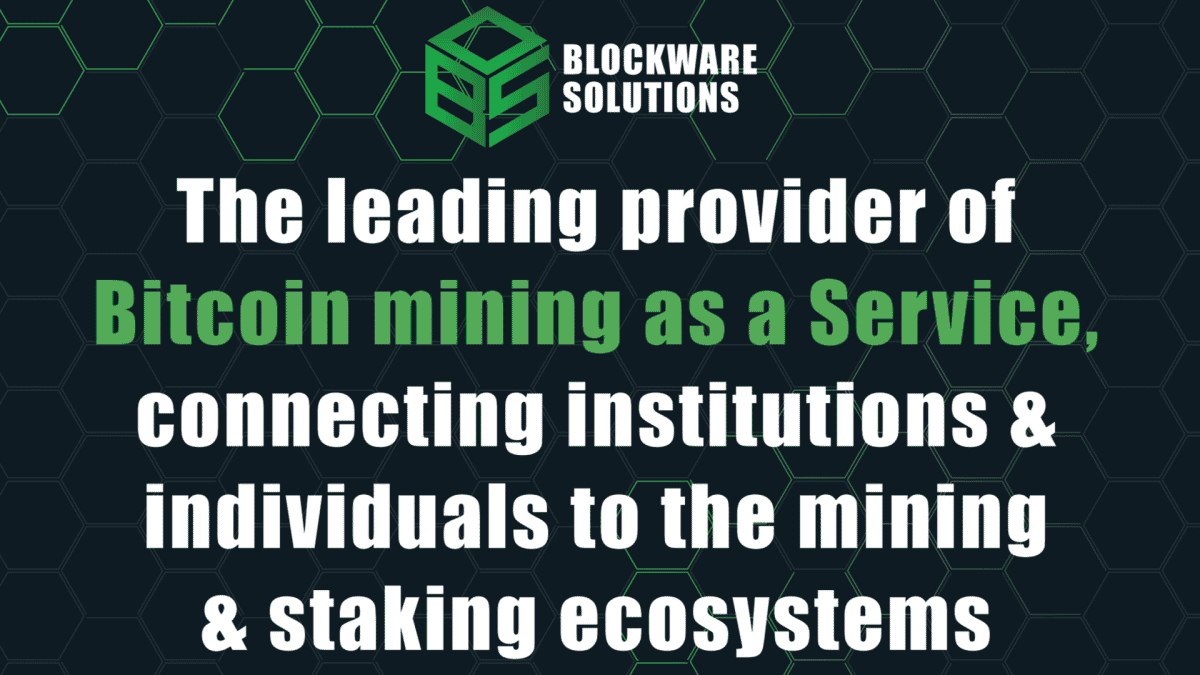 2021 Bitcoin Mining Case Study - Outperforming Bitcoin with Blockware Solutions | The Block