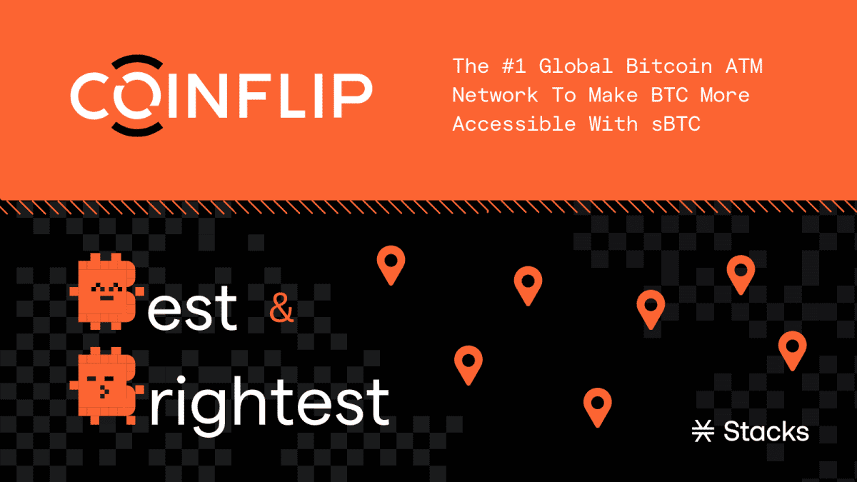 CoinFlip, the #1 Global Bitcoin ATM Network Is Making Programmable Bitcoin More Accessible with ...