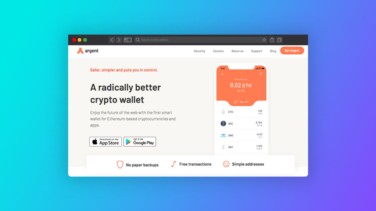 Argent leverages smart contracts to offer 'decentralized bank accounts ...