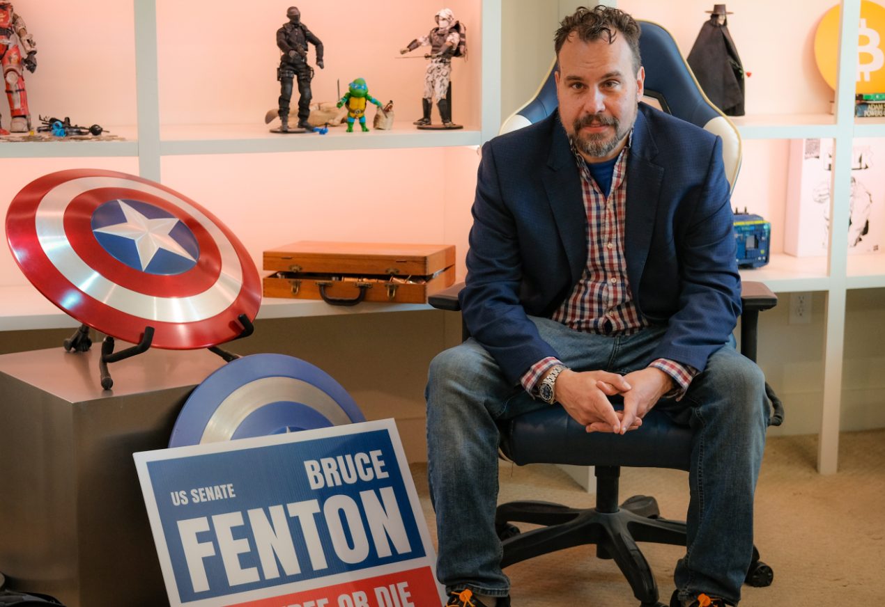The Block: 'Bitcoiner' Bruce Fenton Mines Senate Race for Support in ...
