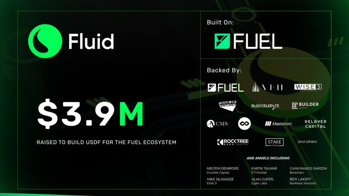 Fluid Protocol Secures $3.9 Million Seed Funding to Launch USDF, the ...