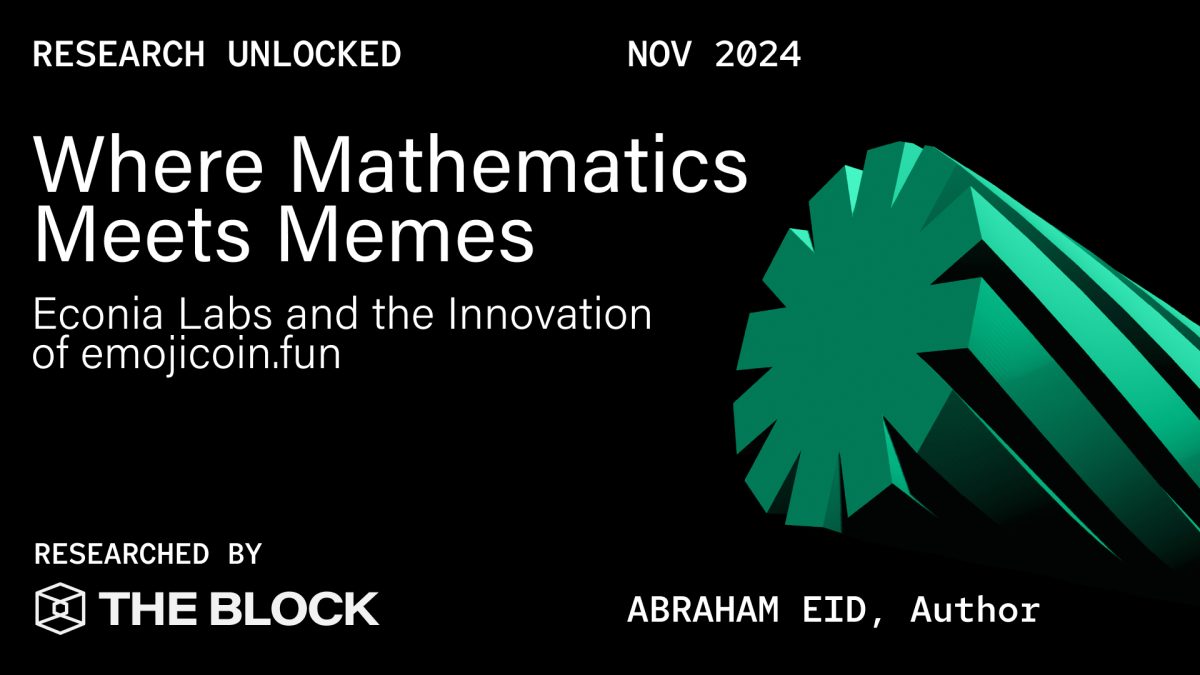Research Unlock: Where Mathematics Meets Memes - Econia Labs and the ...