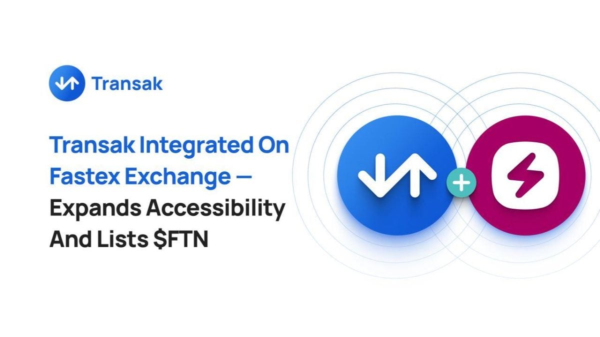 Transak Integrated On Fastex Exchange — Expands Accessibility And Lists $FTN - The Block | The Block