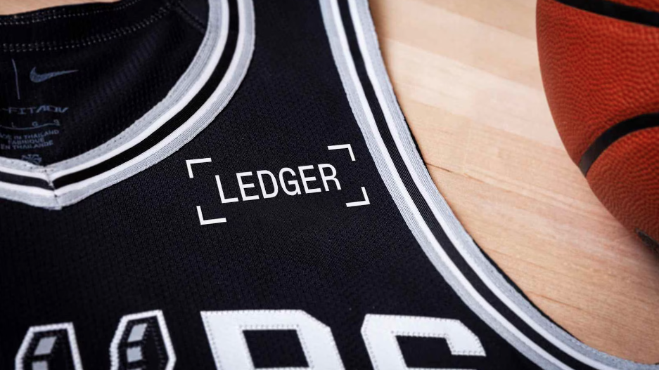 Ledger lands first sports jersey sponsorship with NBA's San Antonio ...
