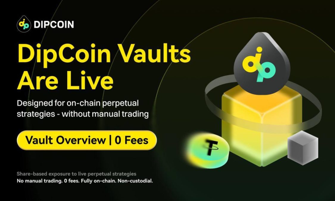 DipCoin Launches Vaults, Bringing On-Chain Strategy Trading to ...